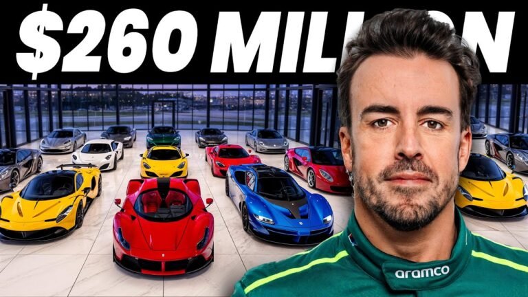 Inside the Stunning Fernando Alonso Car Collection: Supercars, F1 ...